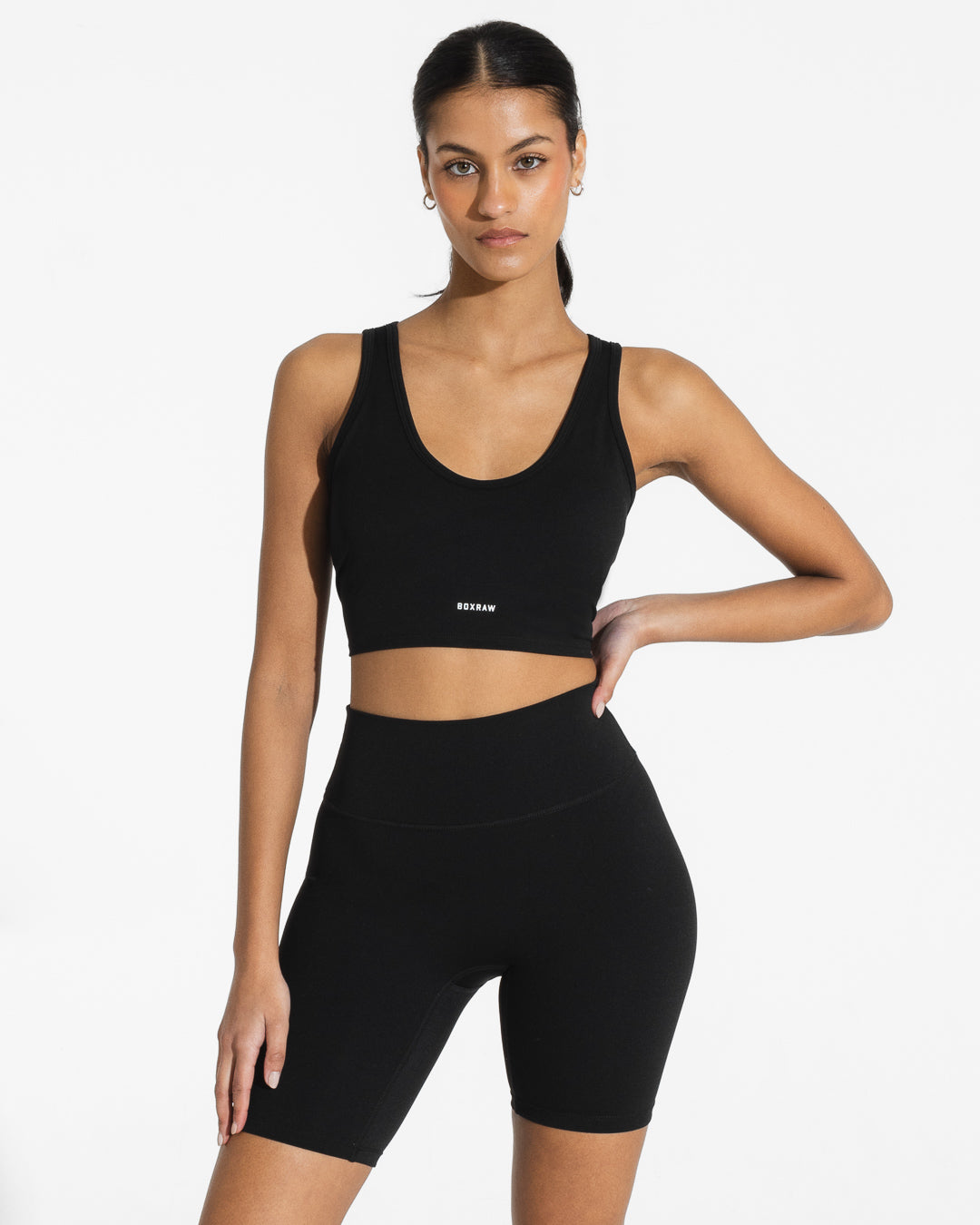 Annie Tank Bra - Black | BOXRAW