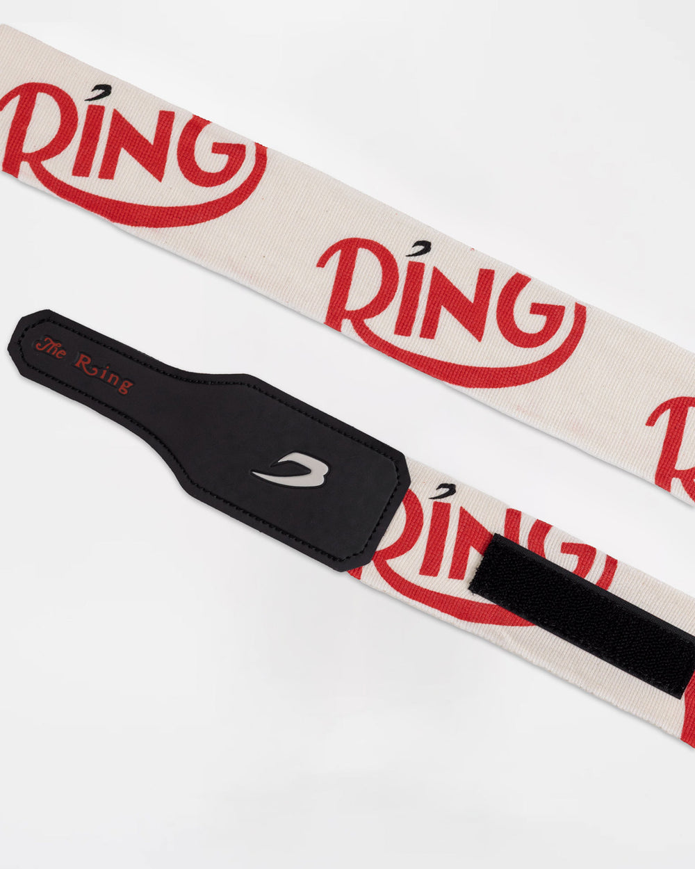 Ring x BOXRAW 4.5m Hand Wraps - Beige/Red | BOXRAW