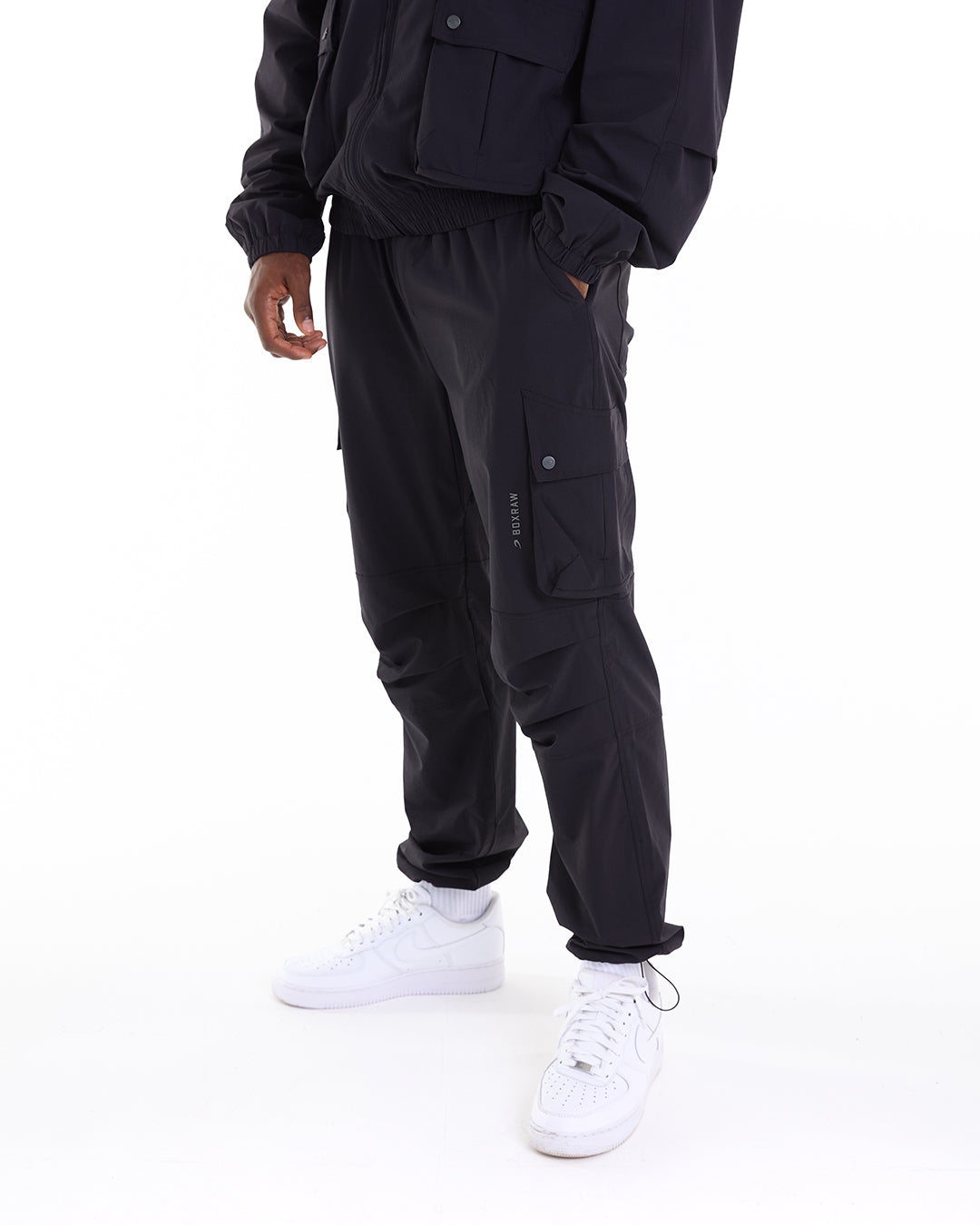 Benton Cargo Pants - Black | BOXRAW