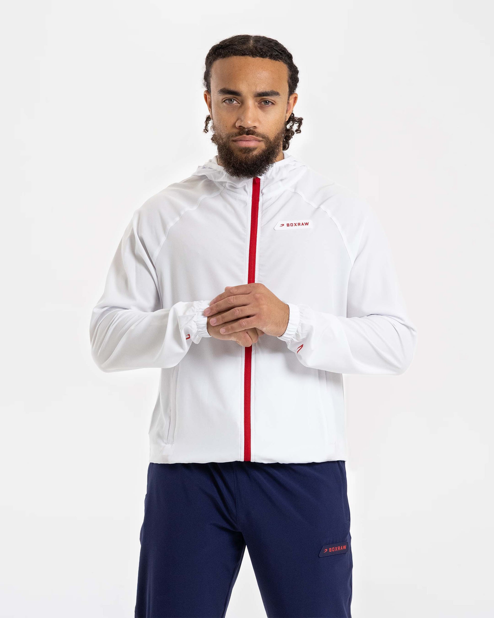 Robinson Training Jacket - White | BOXRAW