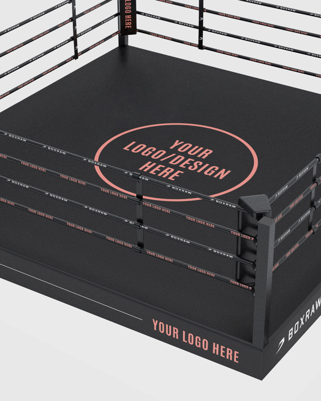 BOXRAW 12" Pro Training Boxing Ring - Custom Design | BOXRAW